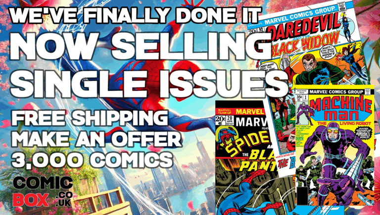 Now Selling Single Issues - Mystery Comic Box