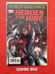 Marvel Comics Heroes For Hire #13 World War Hulk 2007 Sana Takeda Cover ...