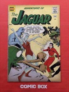 Archie Adventure Comics Adventures Of The Jaguar #3 Silver Age 1961 ...