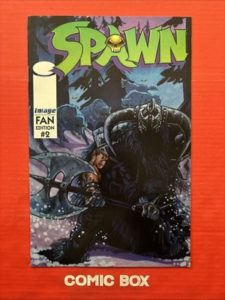 Image Comics Spawn #2 1996 Fan Edition - Mystery Comic Box