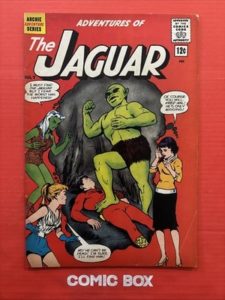 Archie Adventure Comics Adventures Of The Jaguar #7 Silver Age 1962 ...